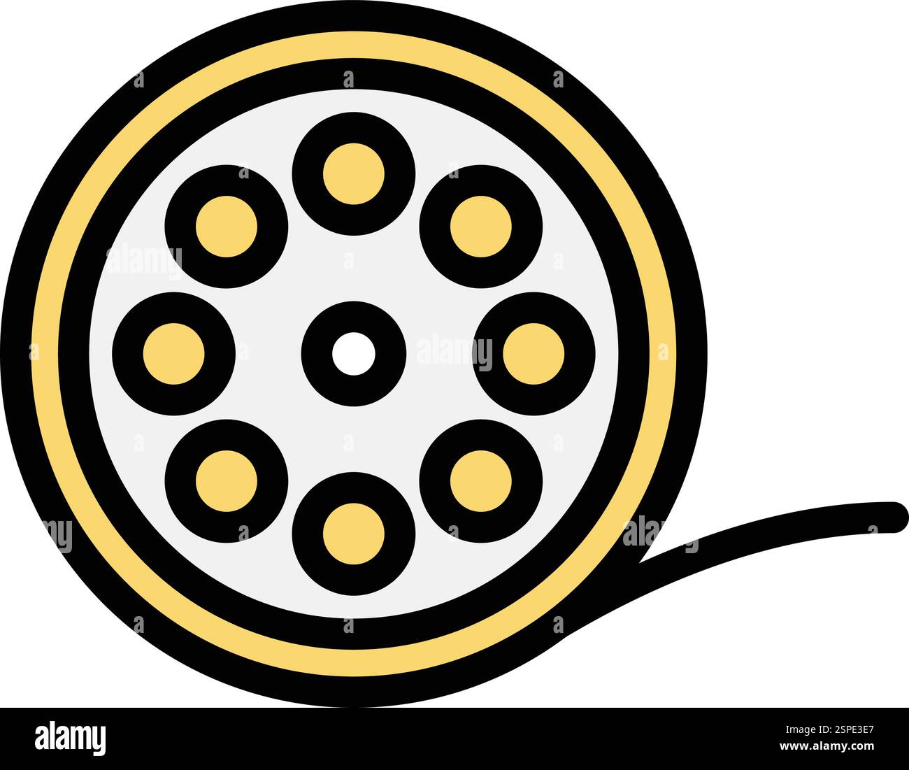 Reel pack Stock Vector Images - Alamy