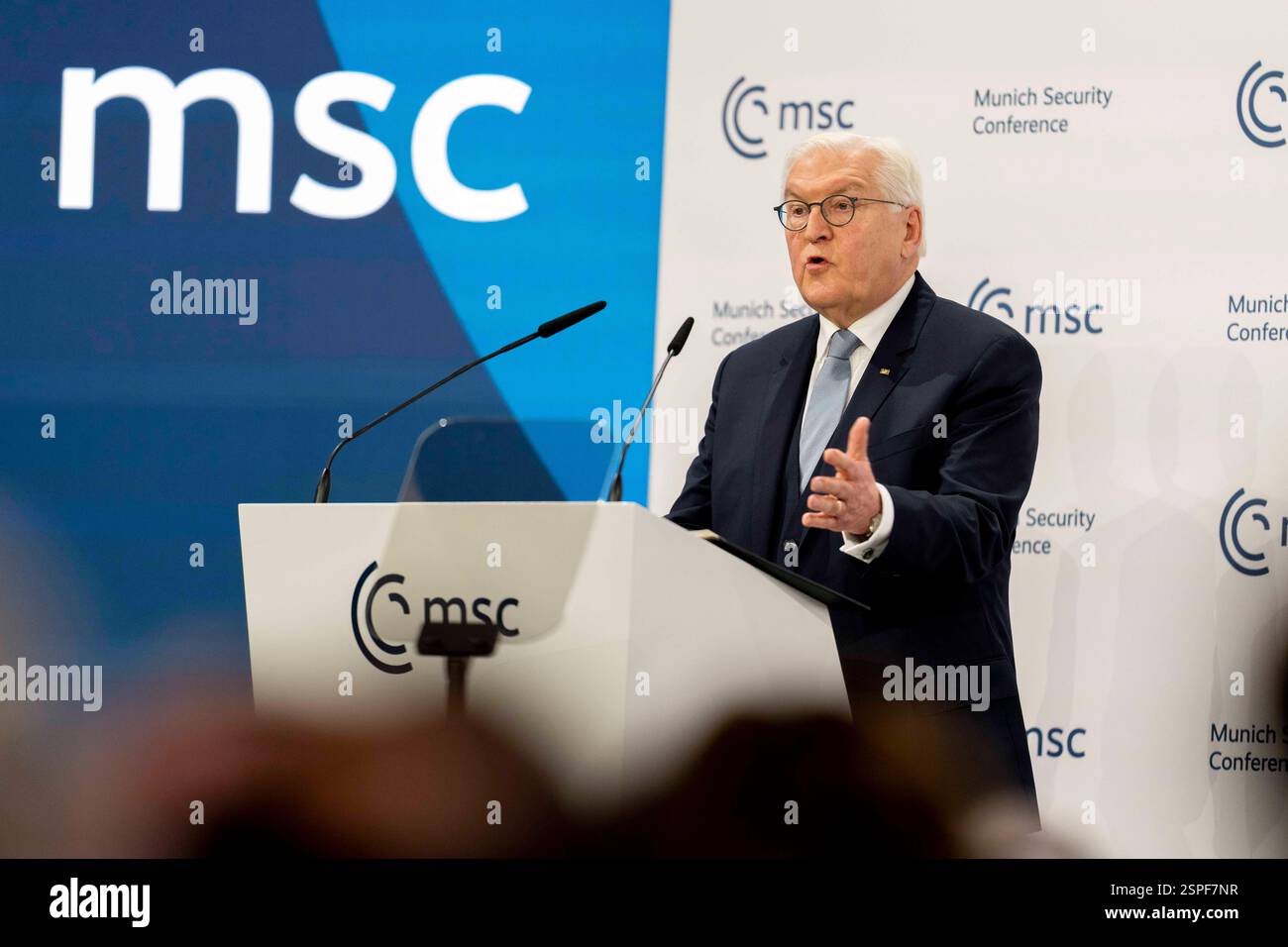 FRANK-WALTER STEINMEIER at the opening of the 61st Munich Security ...