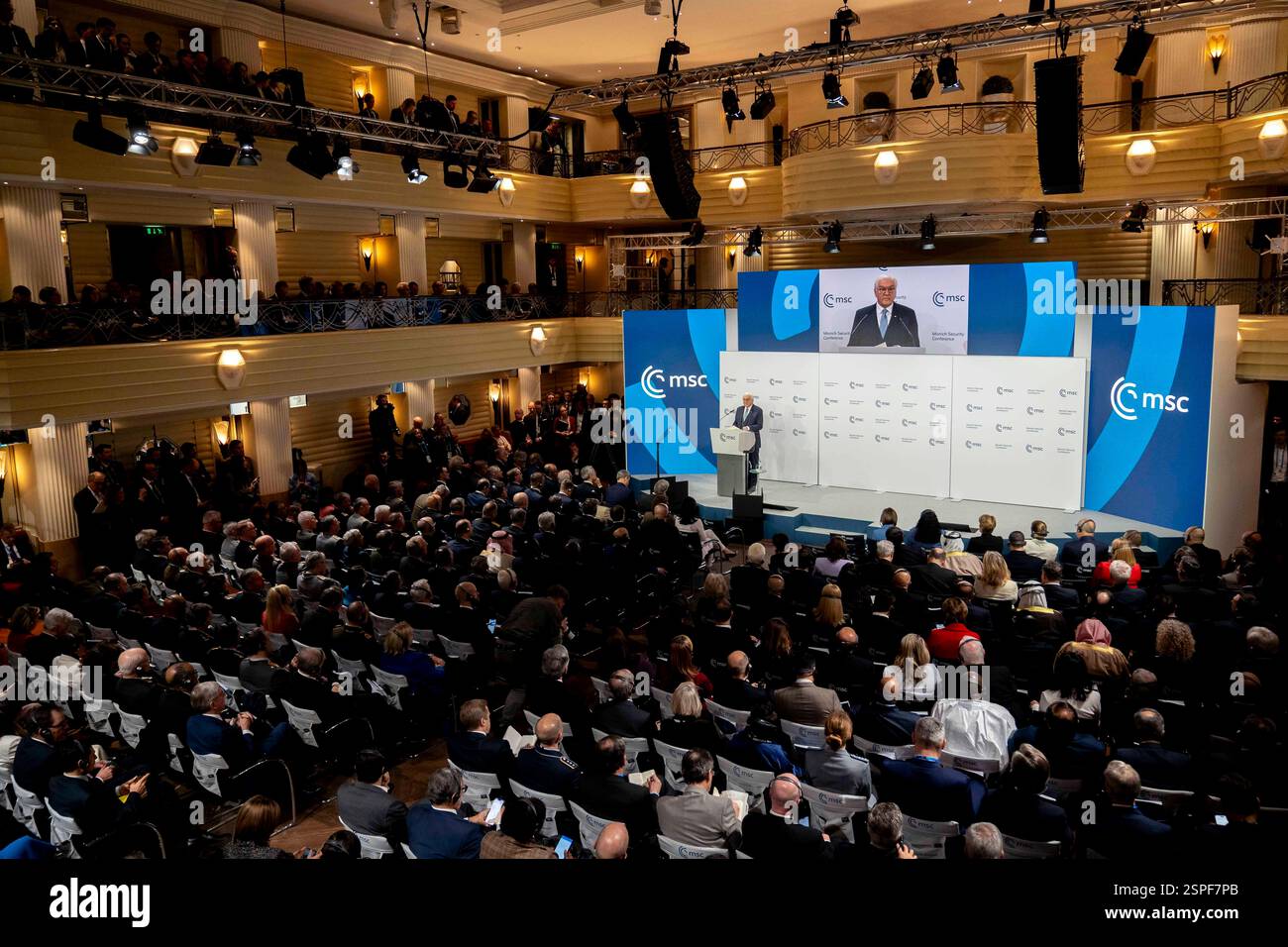 FRANK-WALTER STEINMEIER at the opening of the 61st Munich Security ...