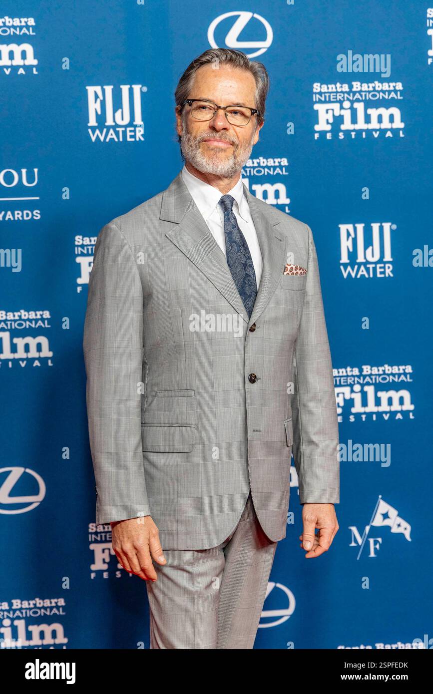 Guy Pearce arrives at the 40th Santa Barbara International Film ...