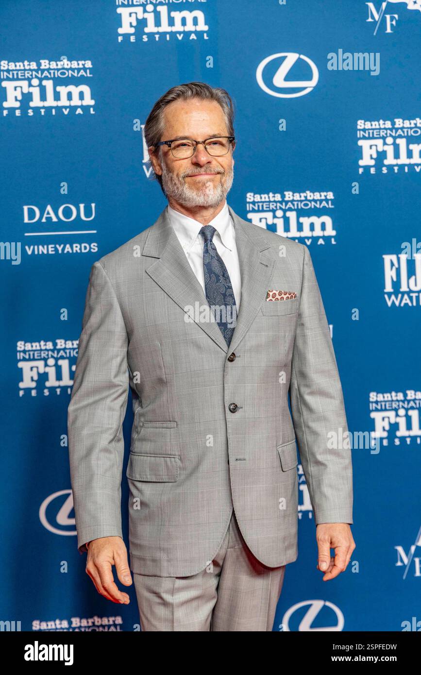 Guy Pearce arrives at the 40th Santa Barbara International Film ...