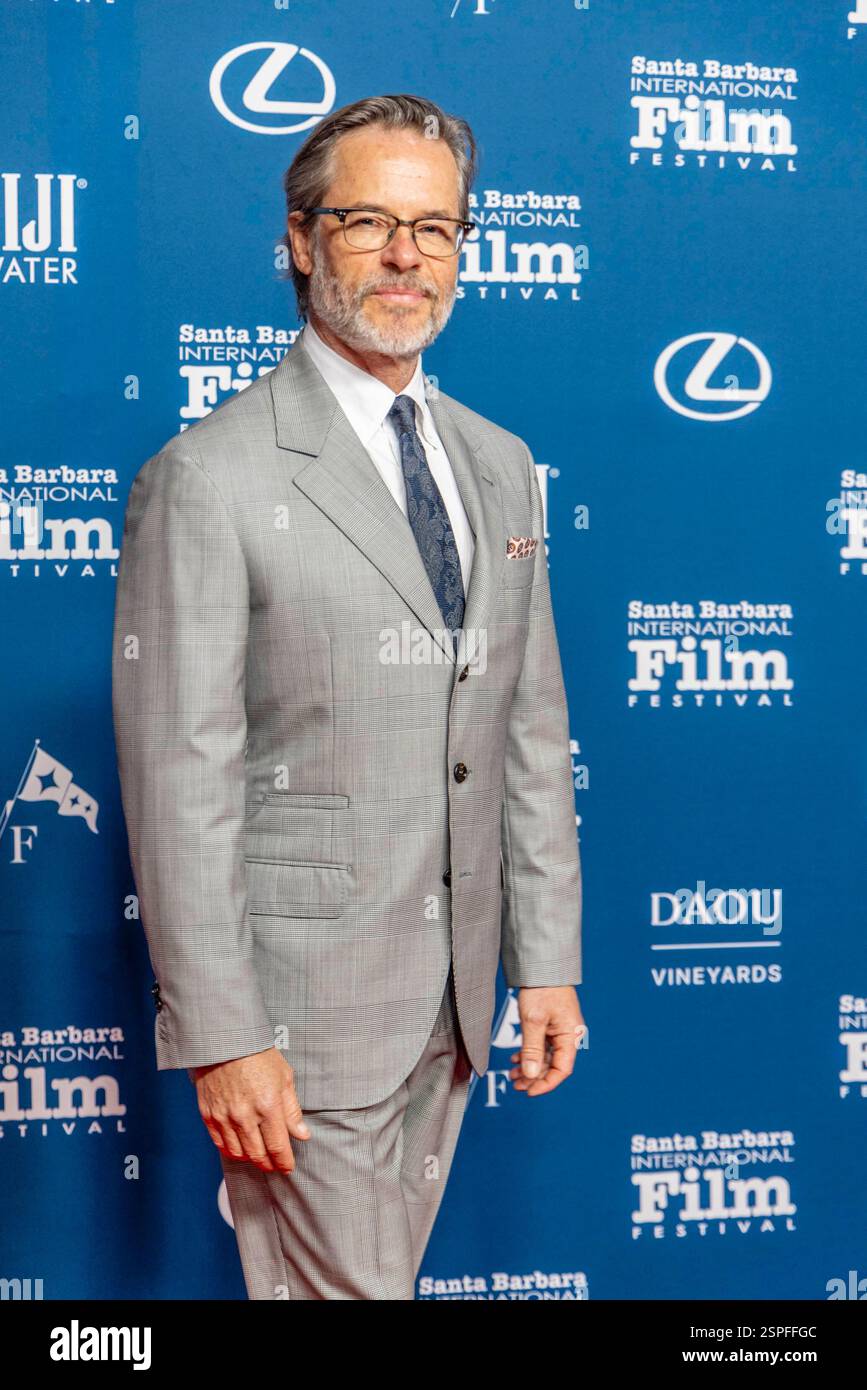 Guy Pearce arrives at the 40th Santa Barbara International Film ...