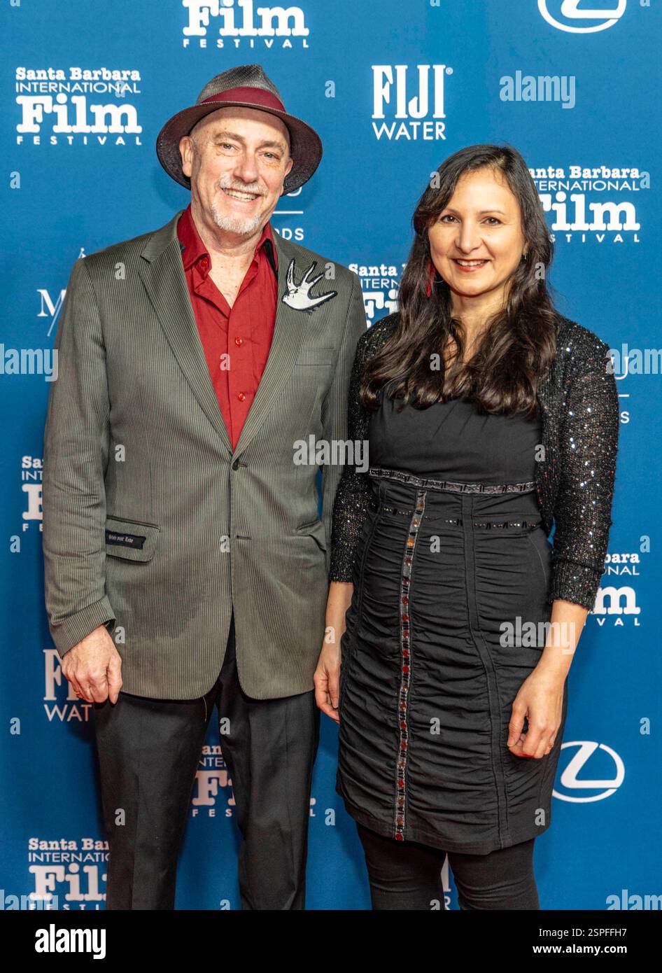 Red carpet arrivals:(l-r) Velcrow Ripper and Nova Ami (Incandescence ...
