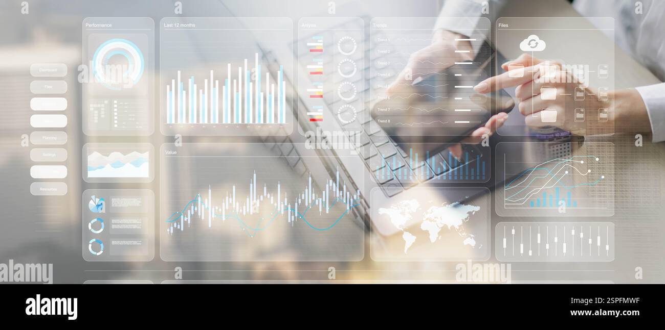 Interactive Digital Dashboard for Financial and Performance Analytics ...