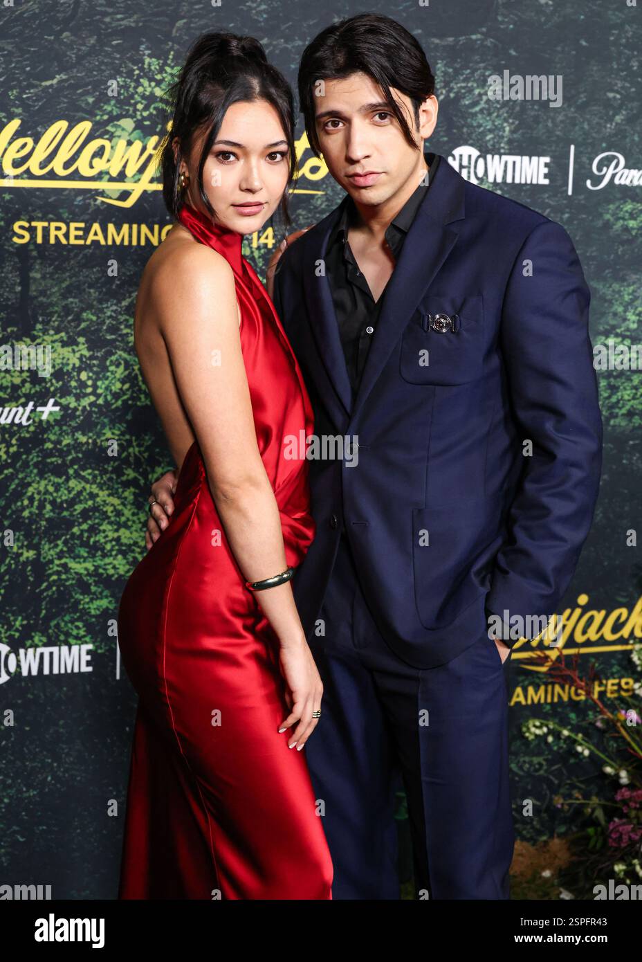 LOS ANGELES, CALIFORNIA, USA - FEBRUARY 13: Alexa Barajas and Kevin ...