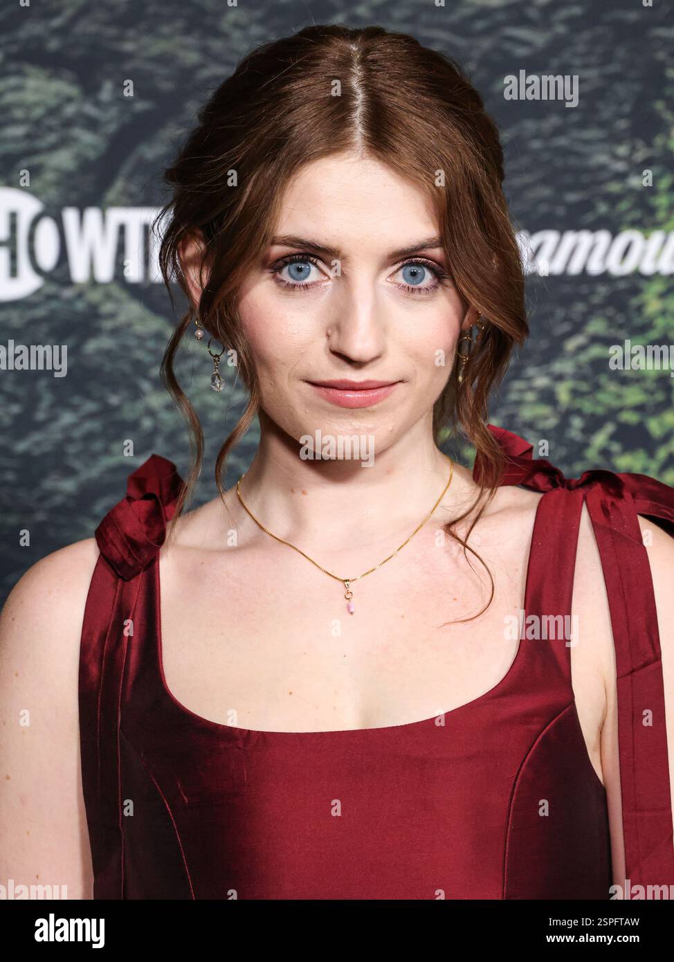 LOS ANGELES, CALIFORNIA, USA - FEBRUARY 13: Jenna Burgess arrives at ...