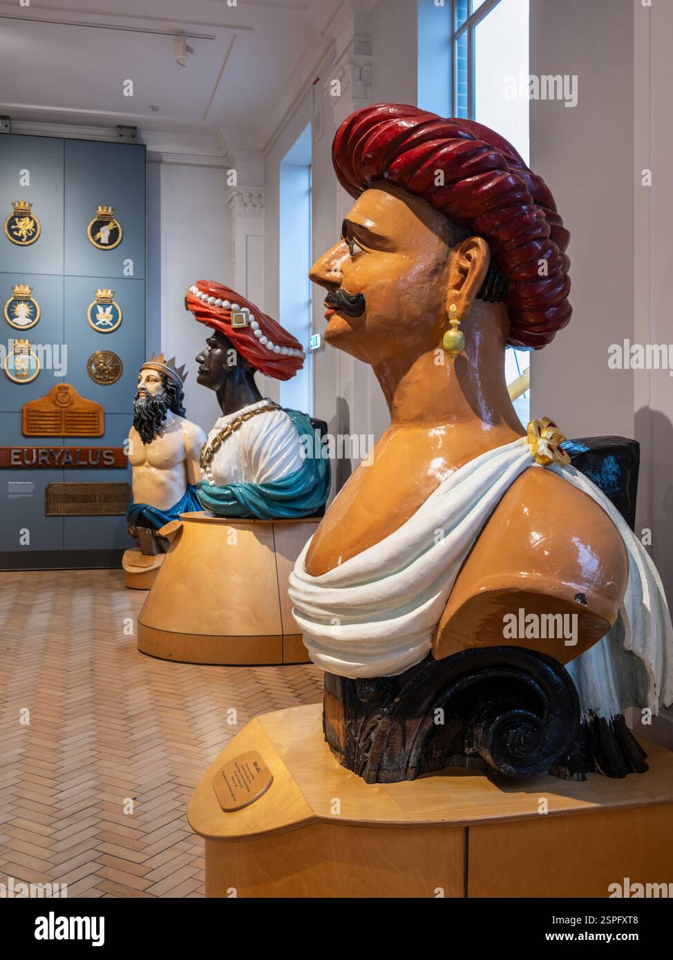 Figureheads, Portsmouth Historic Dockyard, UK Stock Photo - Alamy