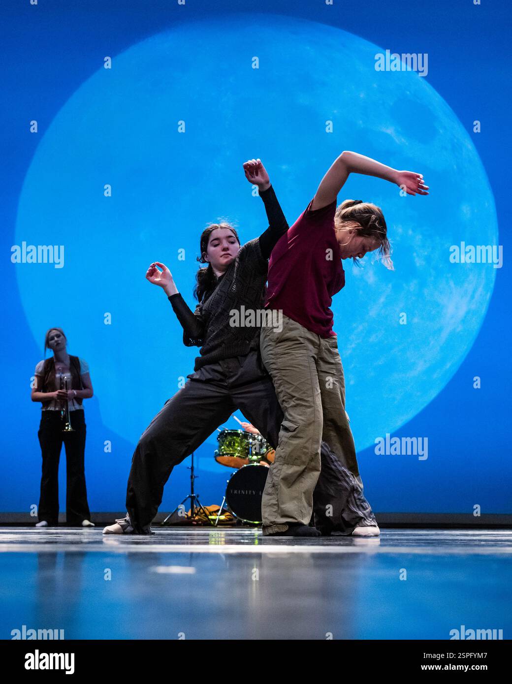 London, UK. 14 Feb 2025. University of Southern California x Trinity ...