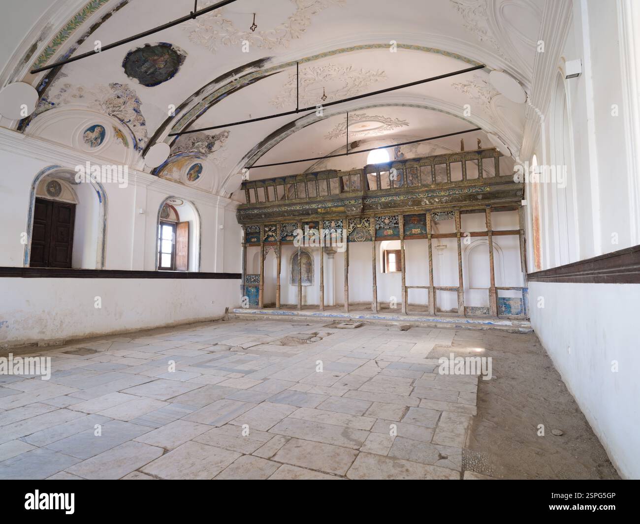 The historic Church of St Dimitros in Sirince. Selcuk district, Izmir ...