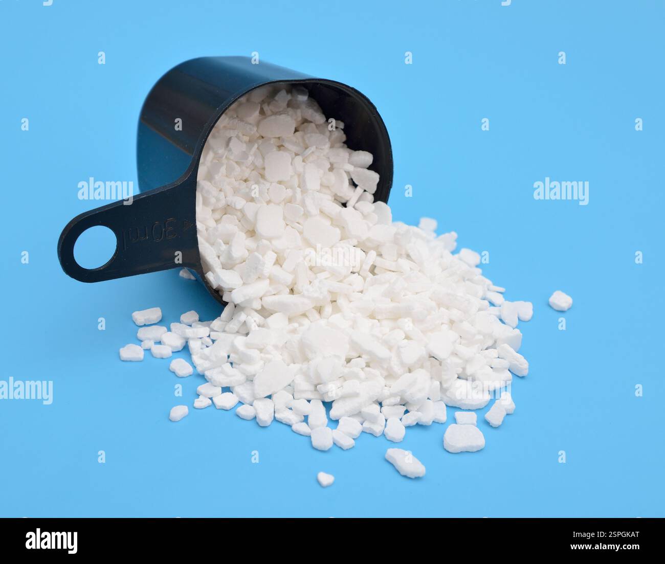 Calcium chloride on blue hi-res stock photography and images - Alamy