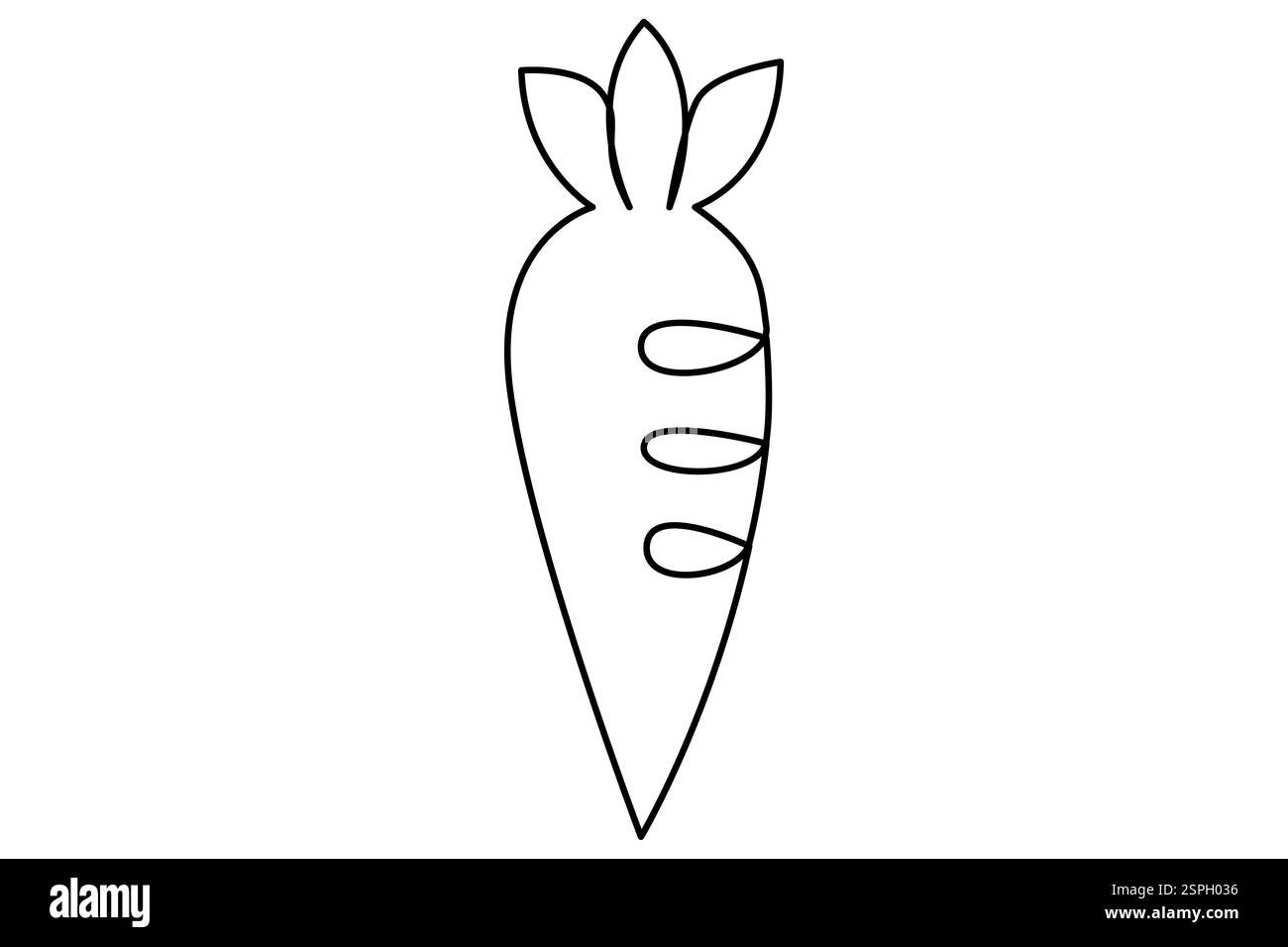 Vegetable outline art Cut Out Stock Images & Pictures - Alamy