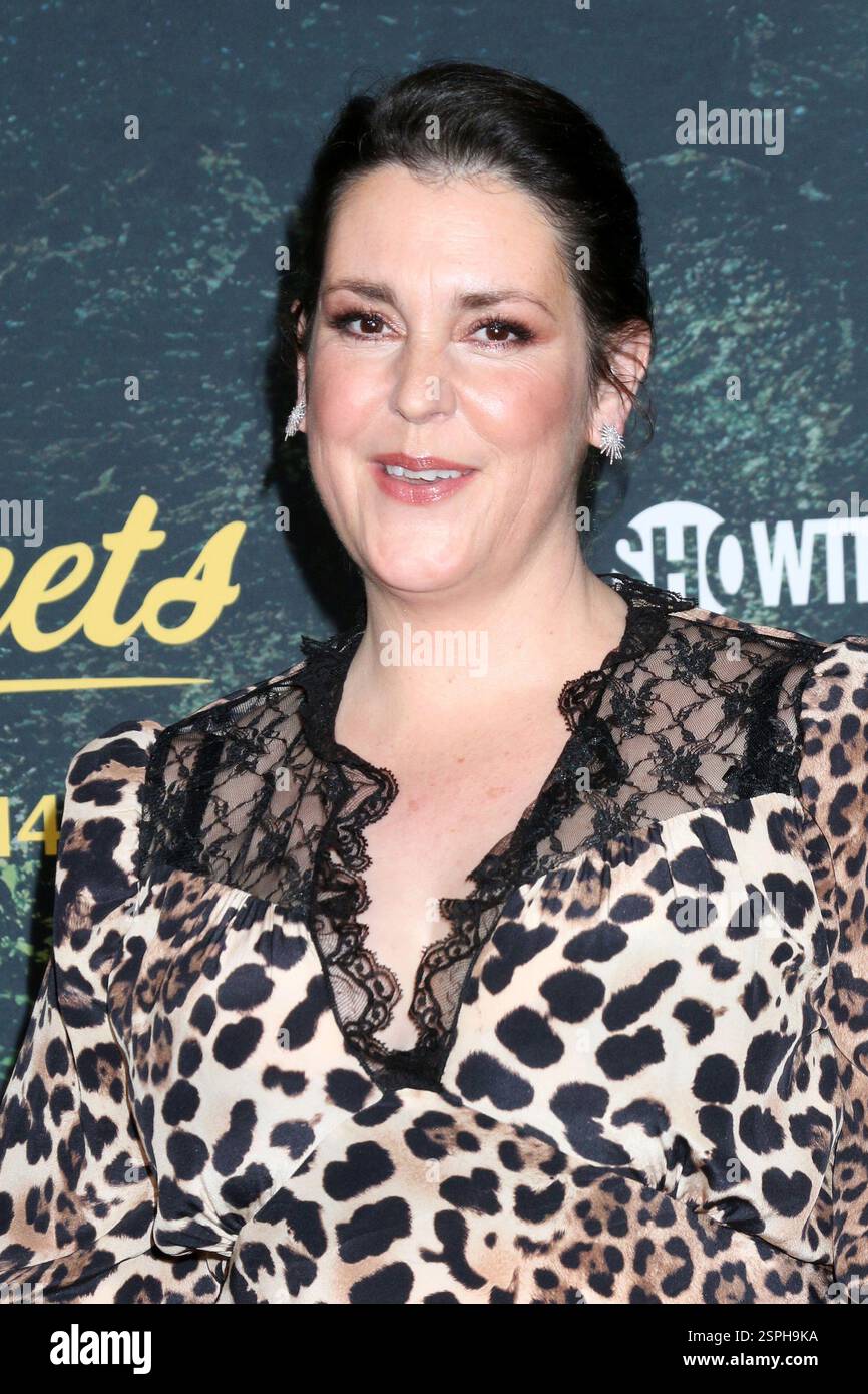 Los Angeles, USA. 13, February, 2025. Pictured left to right, Melanie ...