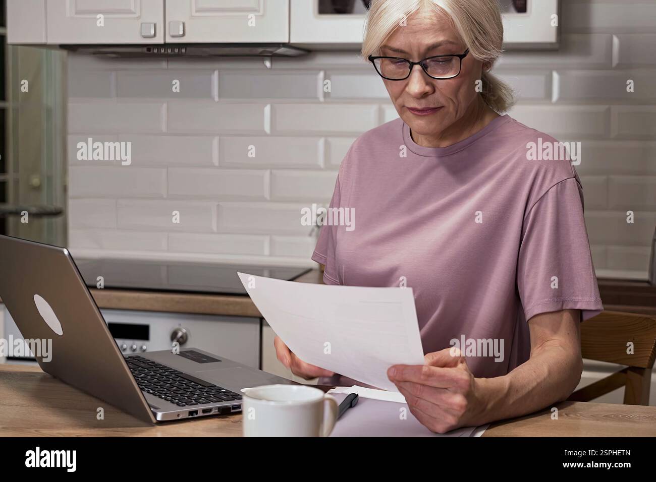 Financial control woman analyzes hi-res stock photography and images ...