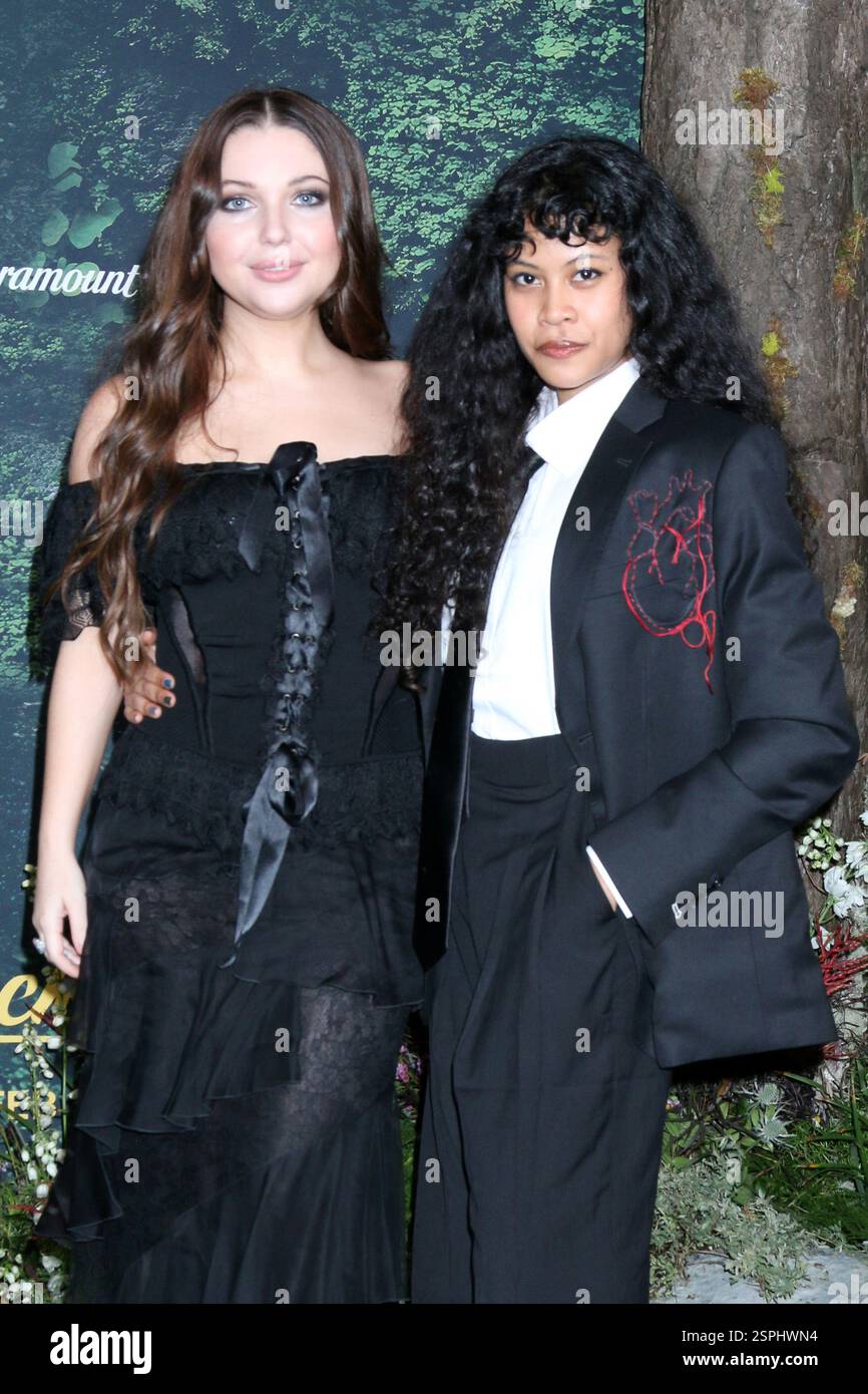 February 14, 2025, Los Angeles, Ca, USA: LOS ANGELES - FEB 13: Sammi Hanratty, Naha Jes Izman at ...