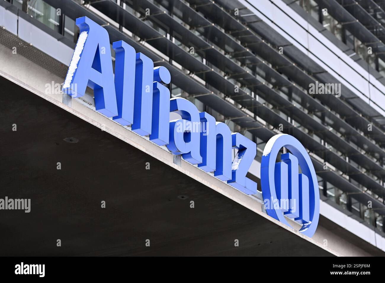 Firmenlogo der ALLIANZ, Allianz Logo,Schriftzug ALLIANZ SE. *** ALLIANZ company logo, Allianz ...