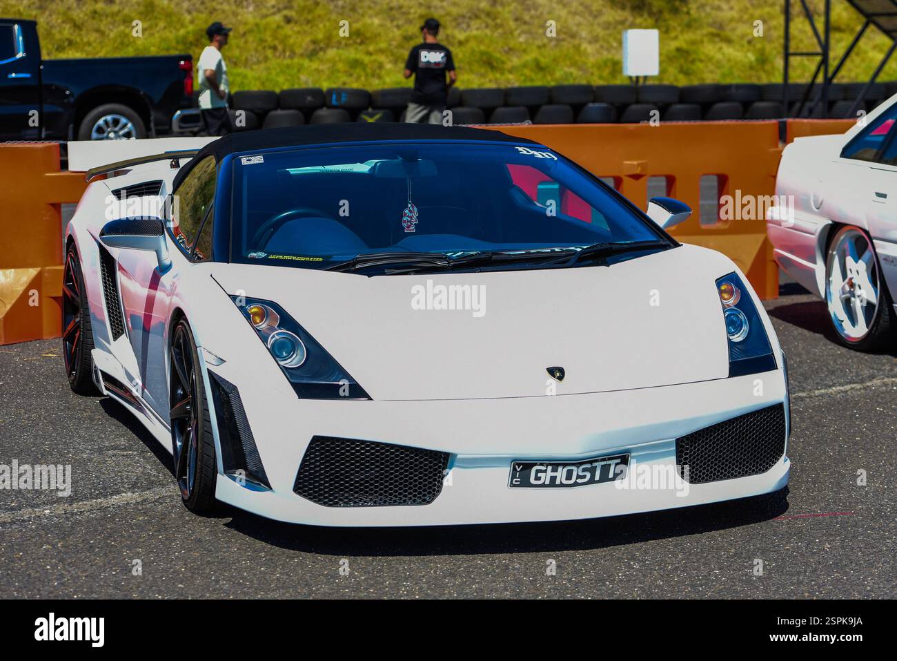 Lamborghini Gallardo is seen during the Tuff Streeters Festival at the ...