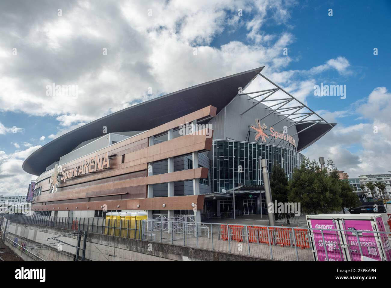 Auckland, January 14th 2025: The Spark Arena Stock Photo - Alamy
