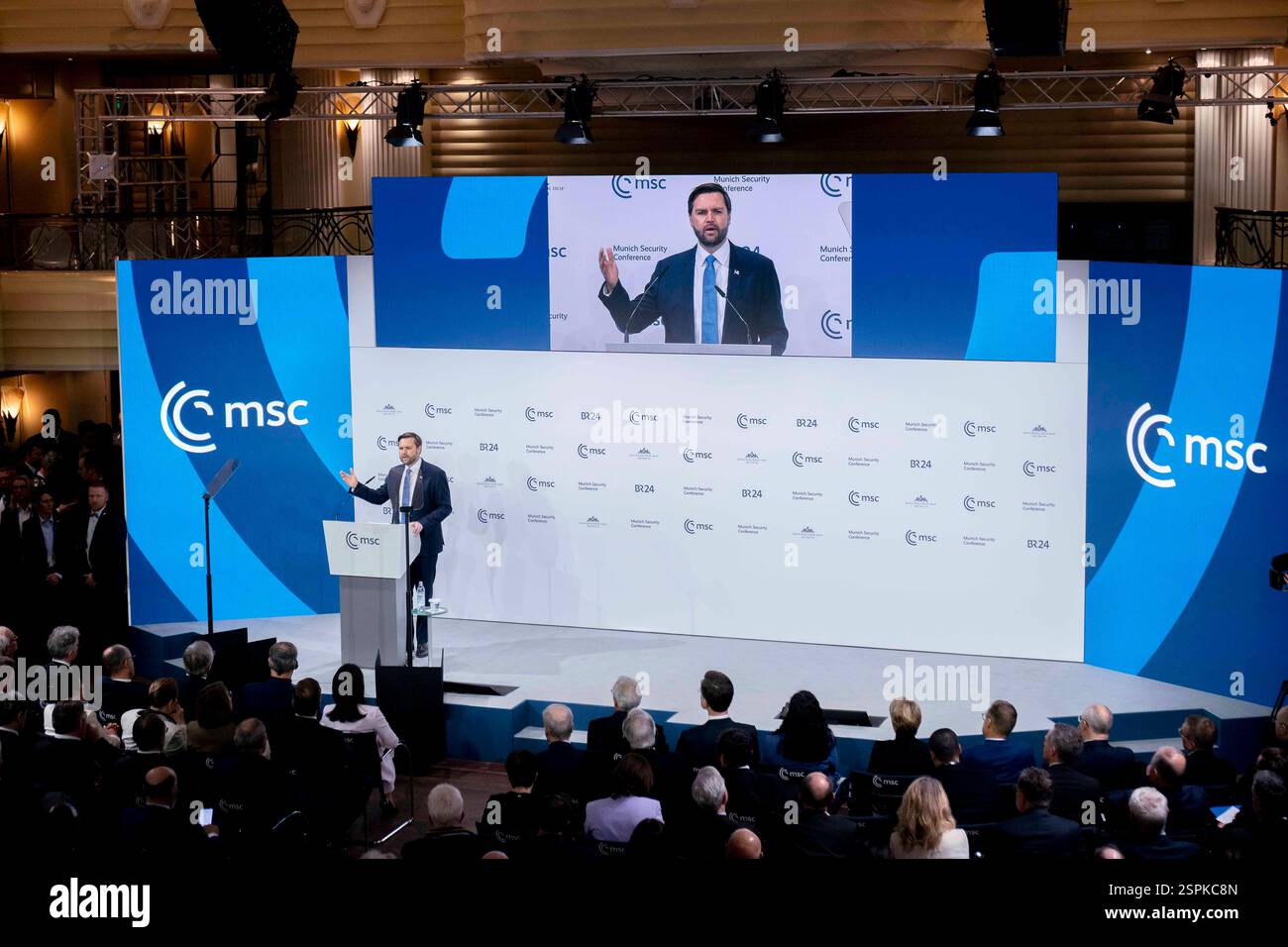 J.D. Vance, Vice President of the United States of America, at the 61st ...