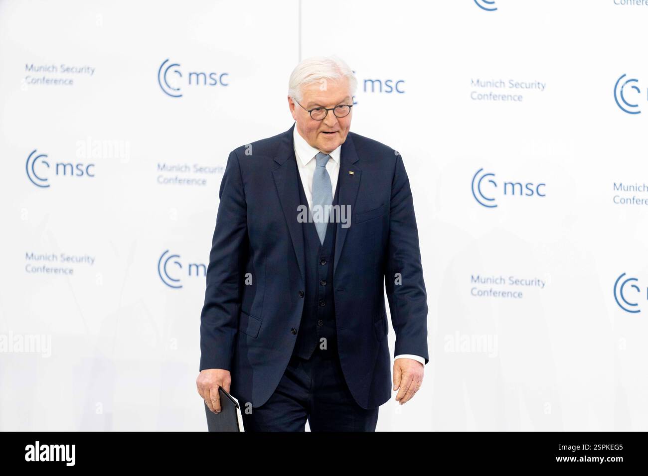 FRANK-WALTER STEINMEIER at the opening of the 61st Munich Security ...