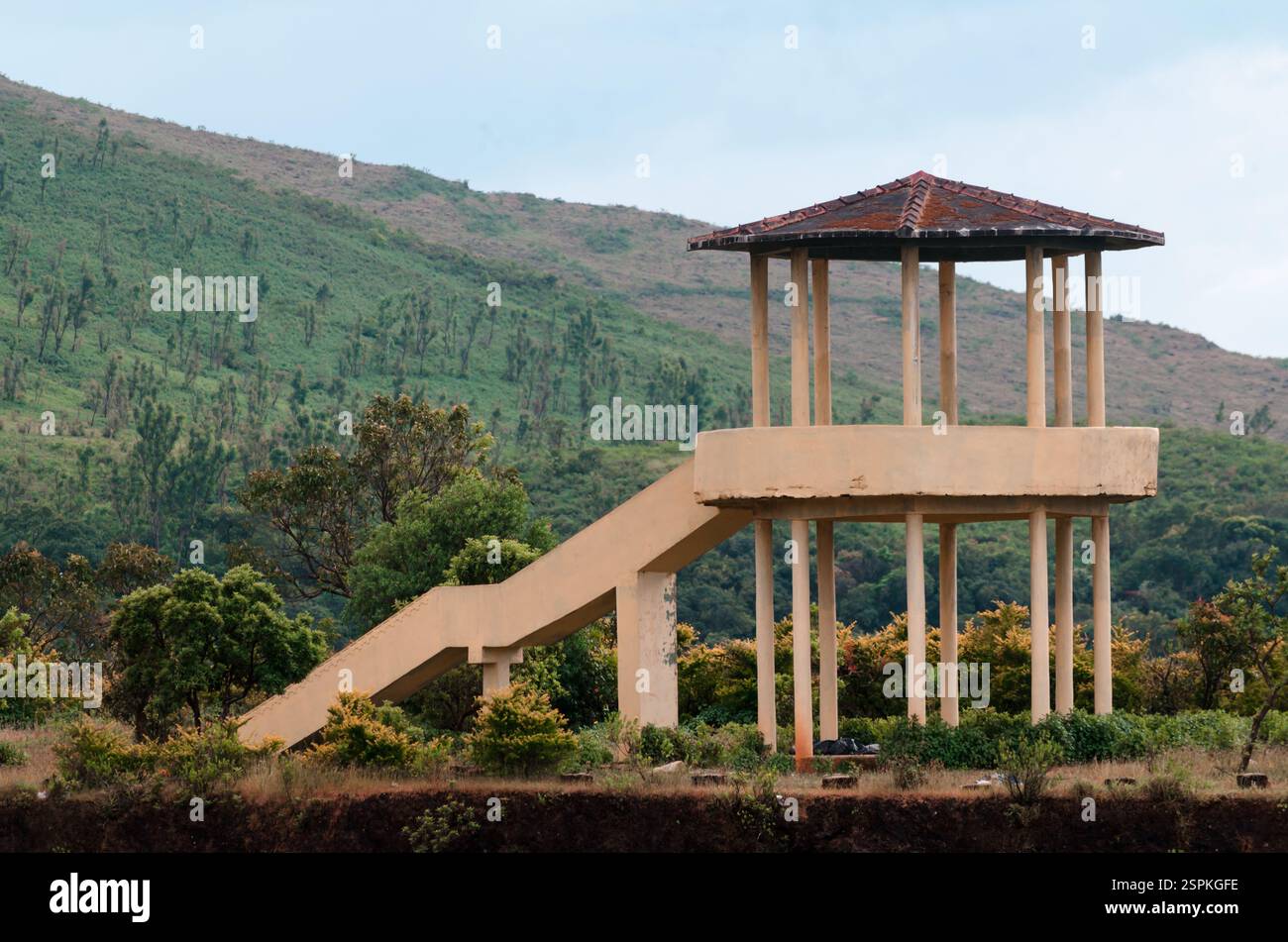 A view point in Kemmanagundi, Chikmagalur, Karnataka Stock Photo - Alamy