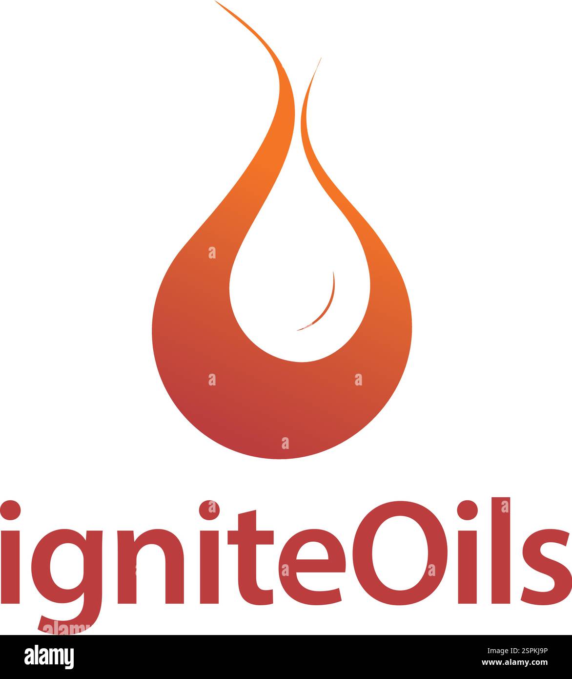 Hot red oil flame logo Stock Vector Image & Art - Alamy
