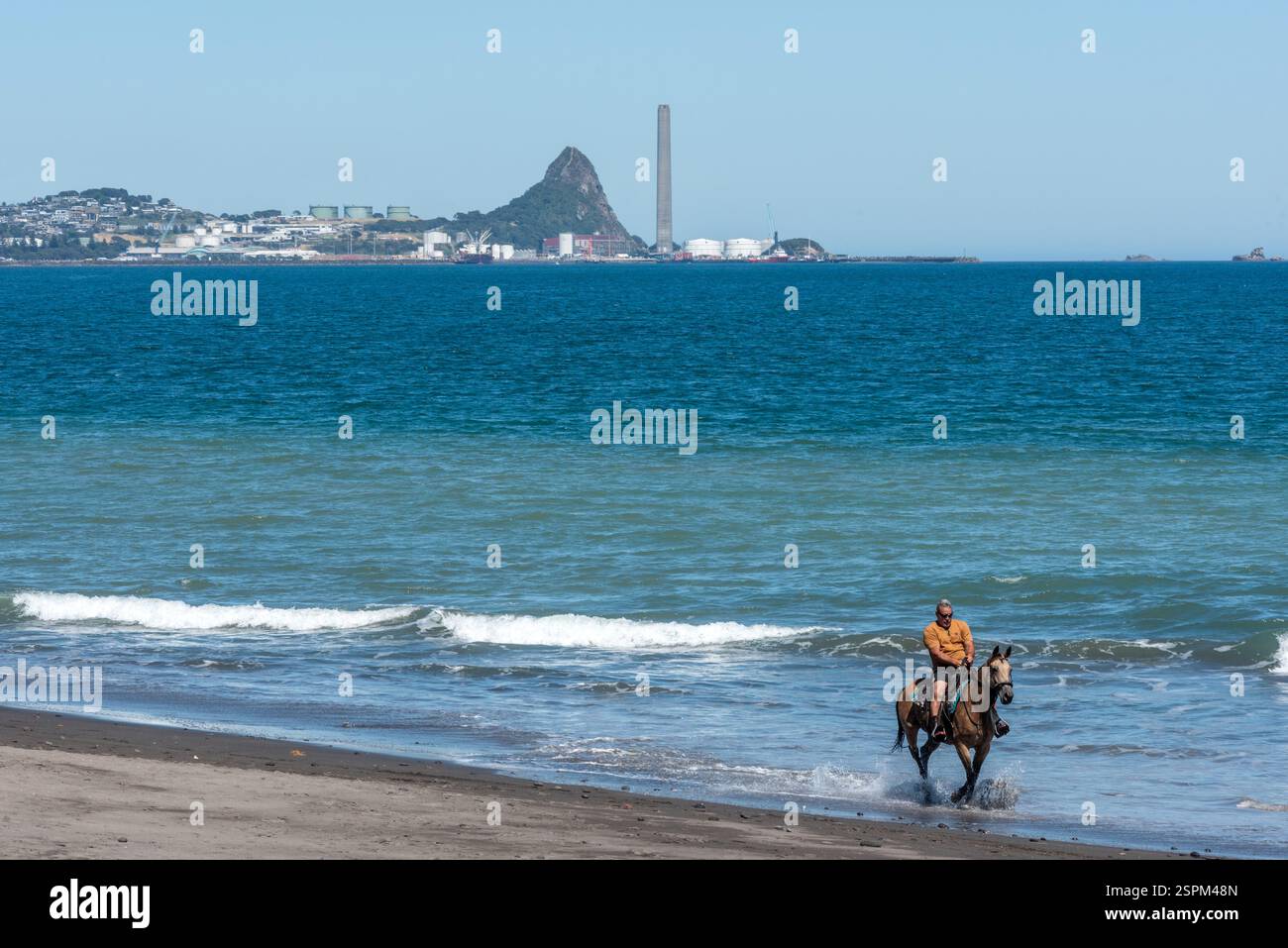 New Plymouth, January 21st 2025: Fitzroy Beach Stock Photo - Alamy