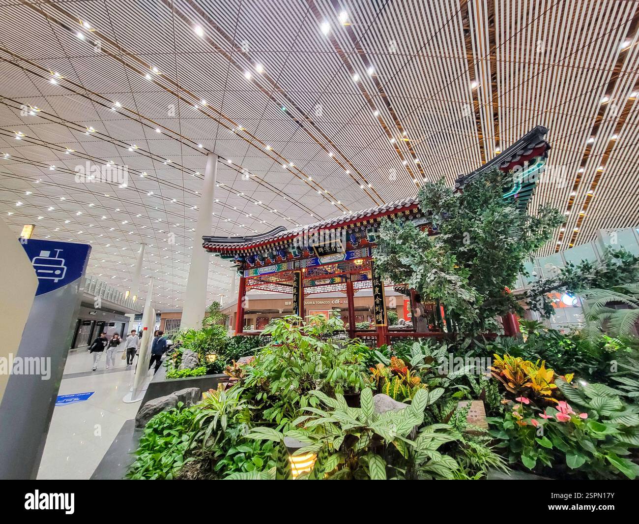 Runway beijing daxing international airport hi-res stock photography ...