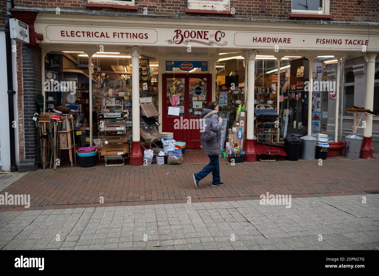 Poole high street in Dorset, as the high street suffers from shop ...