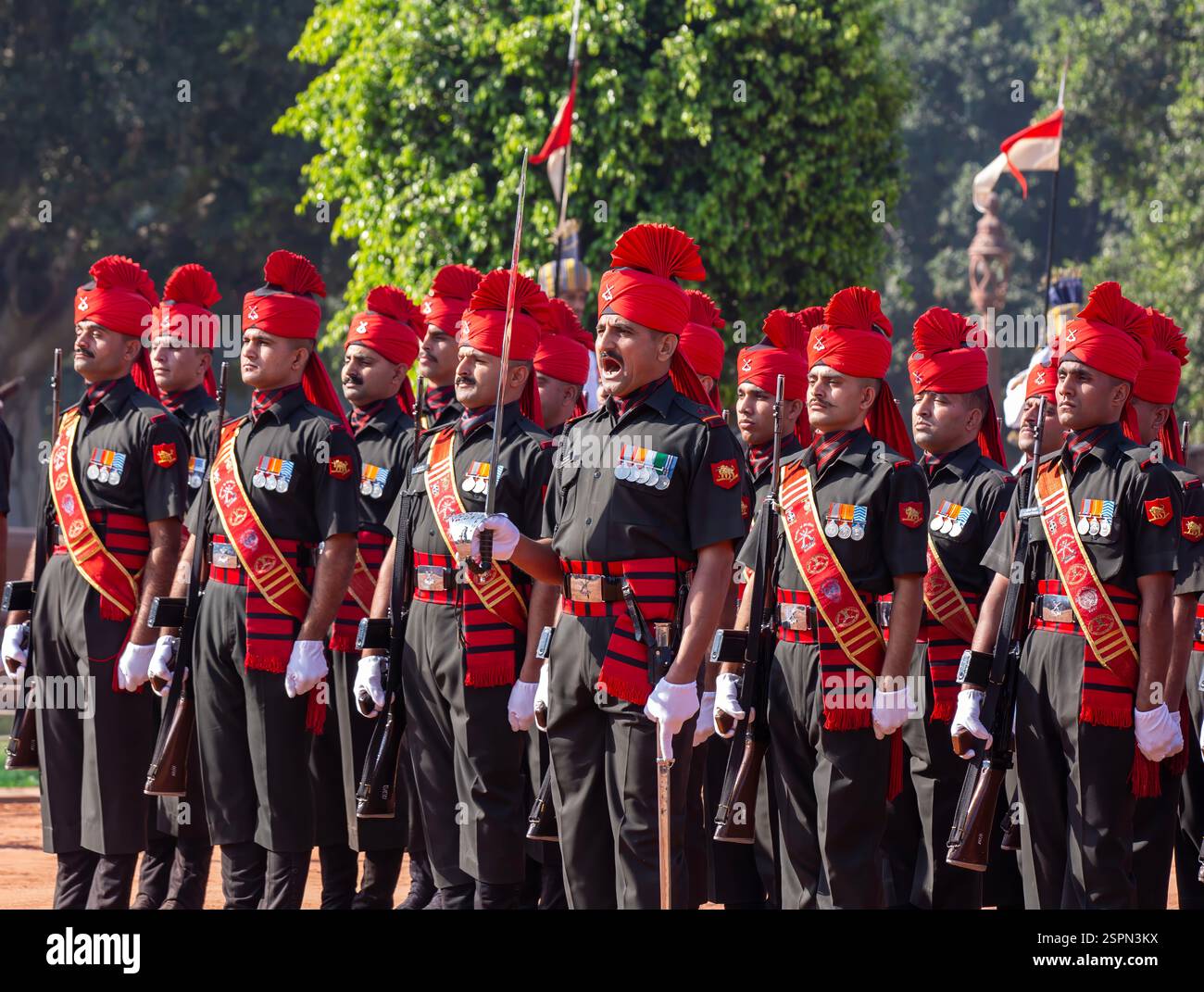 The Change of Guard ceremony at the Rashtrapati Bhawan, Presidential ...