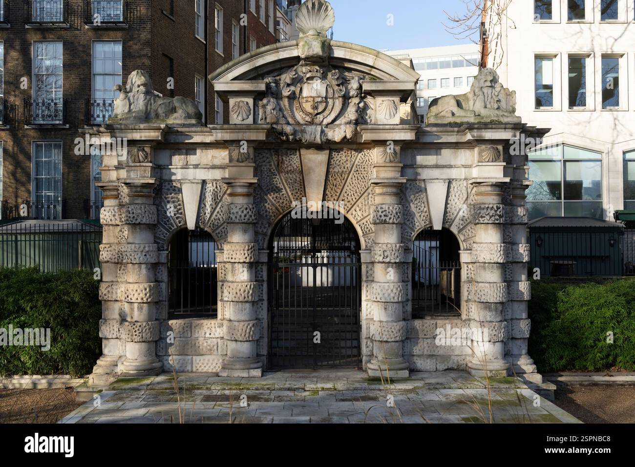 The York Watergate marks the site of the original course of the Thames ...