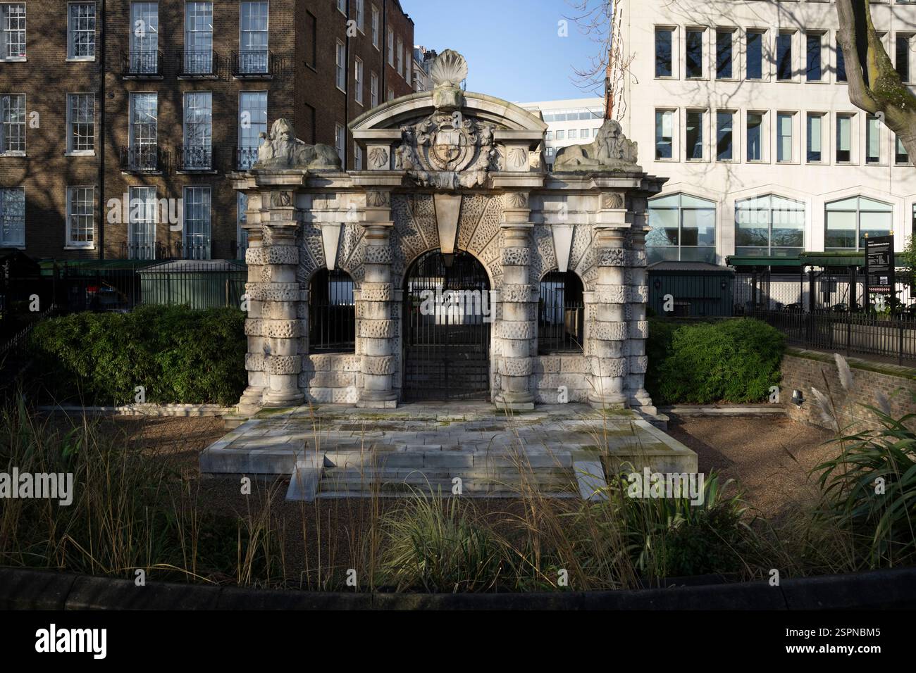 The York Watergate marks the site of the original course of the Thames ...