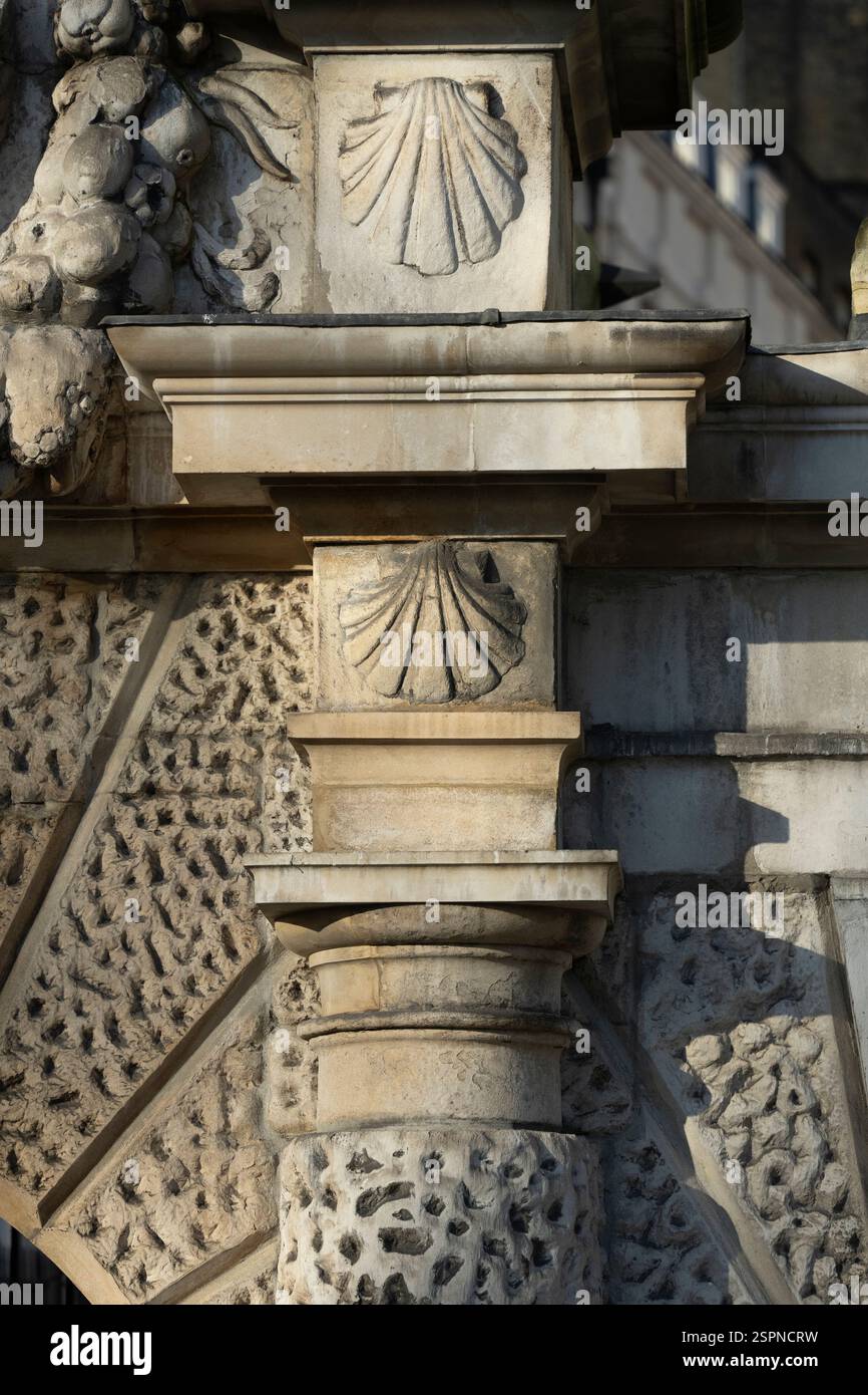 The York Watergate marks the site of the original course of the Thames ...