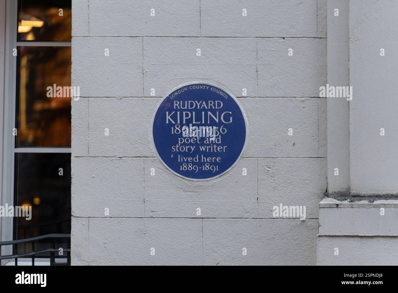Blue plaque for Rudyard Kipling, poet and story writer, who lived at ...