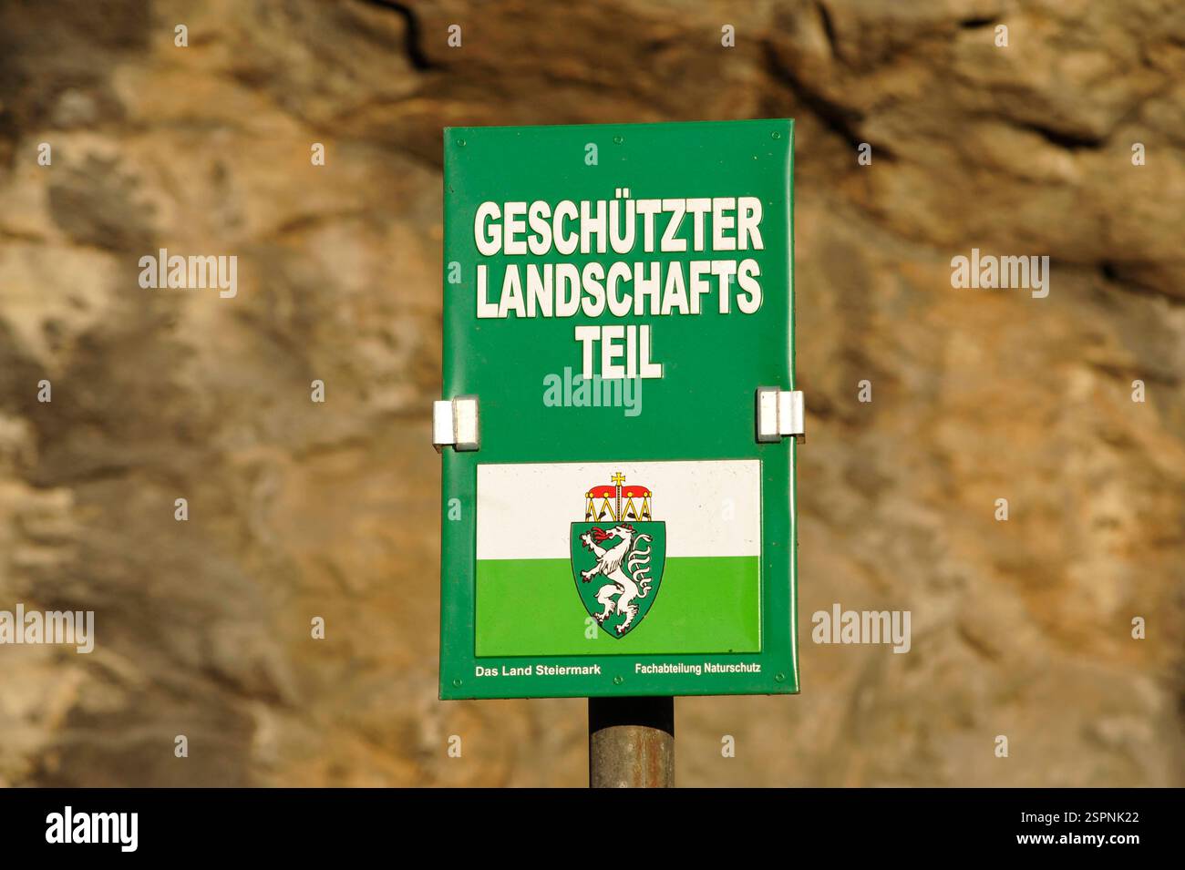 a nature conservation and nature protection warning sign, environmental ...