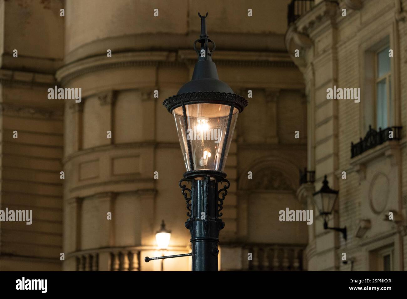 Sewer gas destructor lamp, Carter Lane, London Stock Photo - Alamy