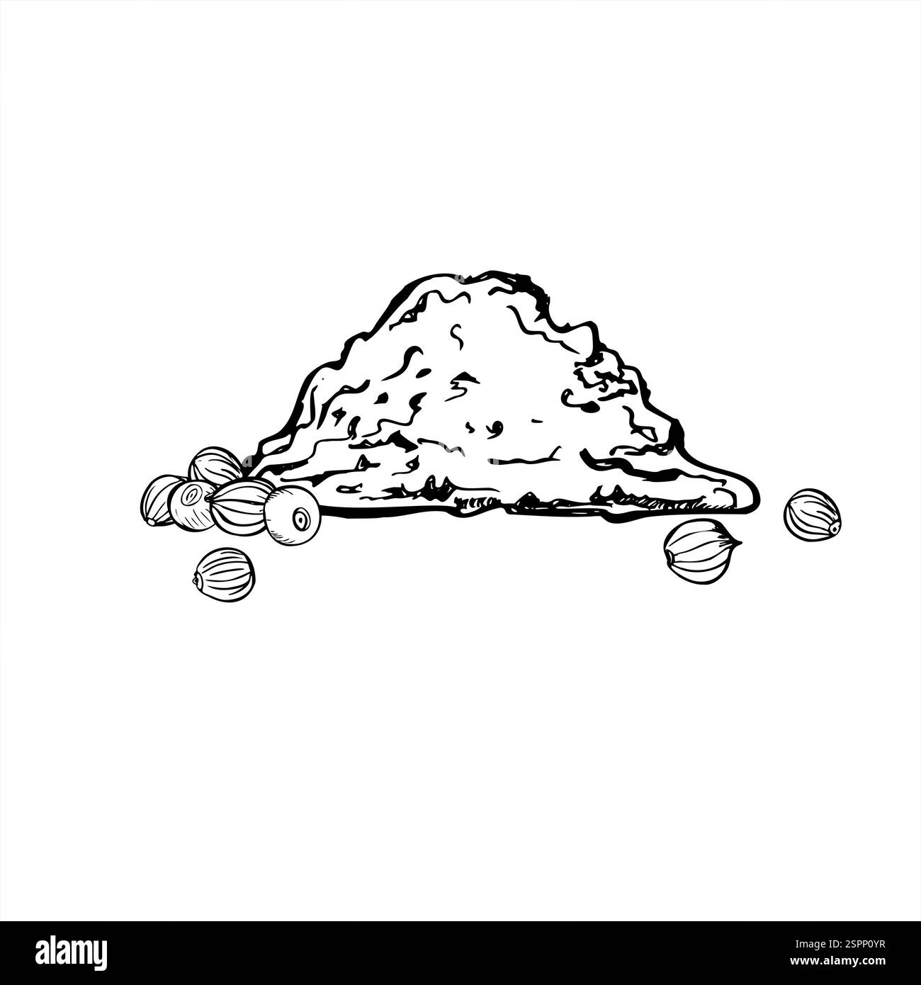 Pepper ground Black and White Stock Photos & Images - Alamy