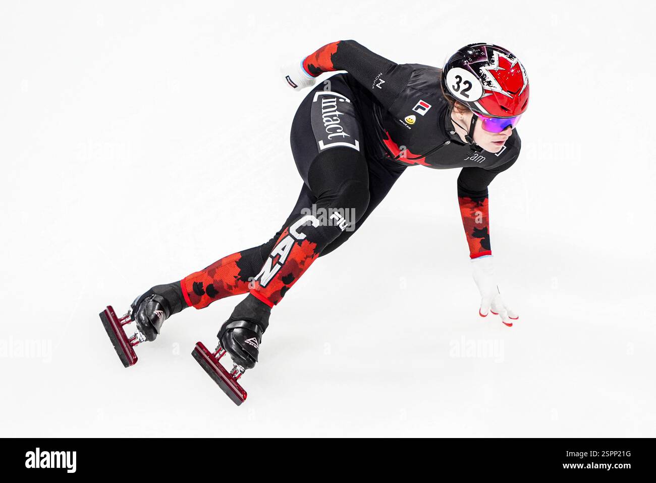 MILAN, ITALY - FEBRUARY 14: Kim Boutin of Canada during the ISU World ...