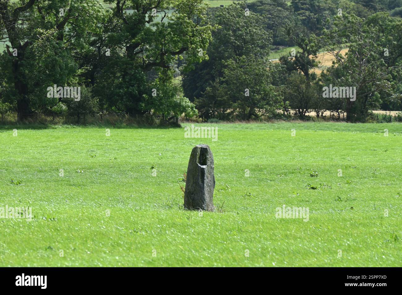 Colmac bridge standing stone hi-res stock photography and images - Alamy