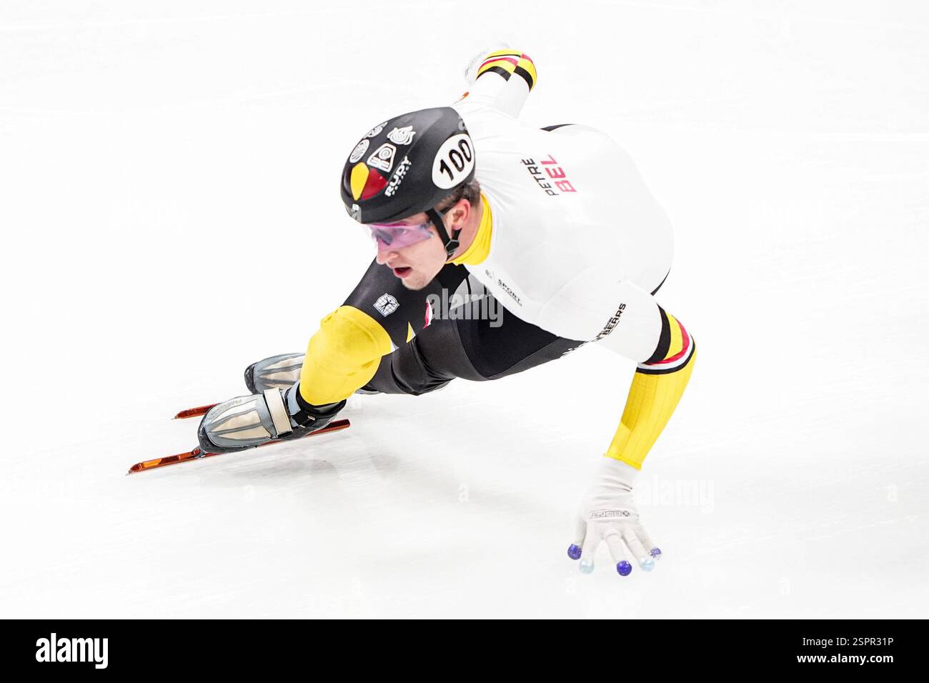 MILAN, ITALY - FEBRUARY 14: Ward Petre of Belgium during the ISU World ...