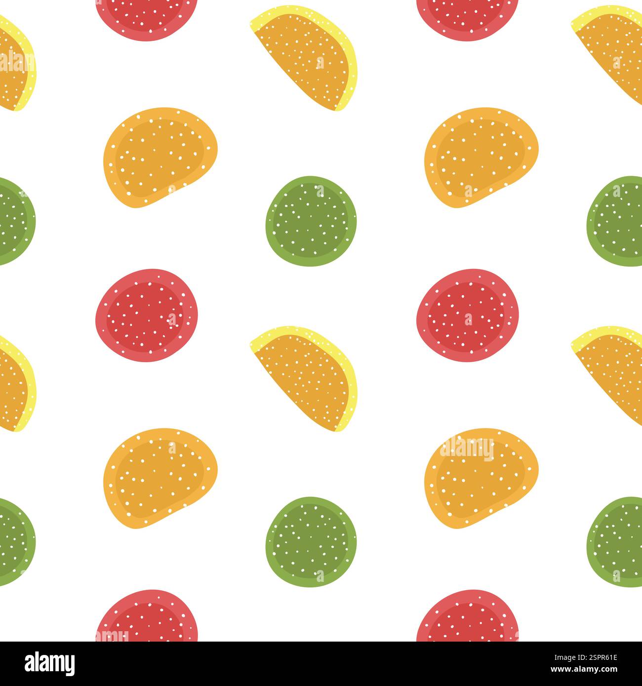 Whimsical vector pattern delicious Stock Vector Images - Alamy