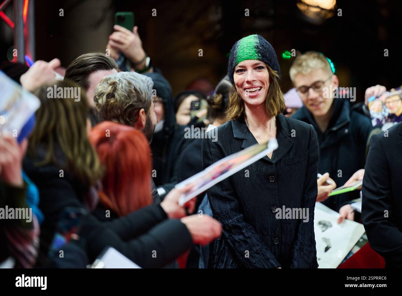 Berlin, Germany. 14th Feb, 2025. Actress Rebecca Hall attends the ...