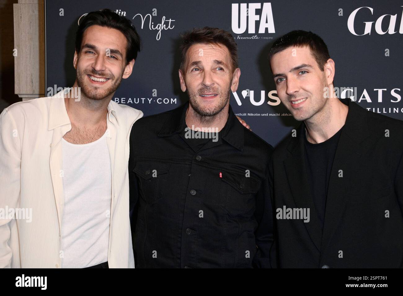 Joshua Keller, Mark Keller und Aaron Keller bei der Berlin Opening Night by Gala, UFA und RTL ...