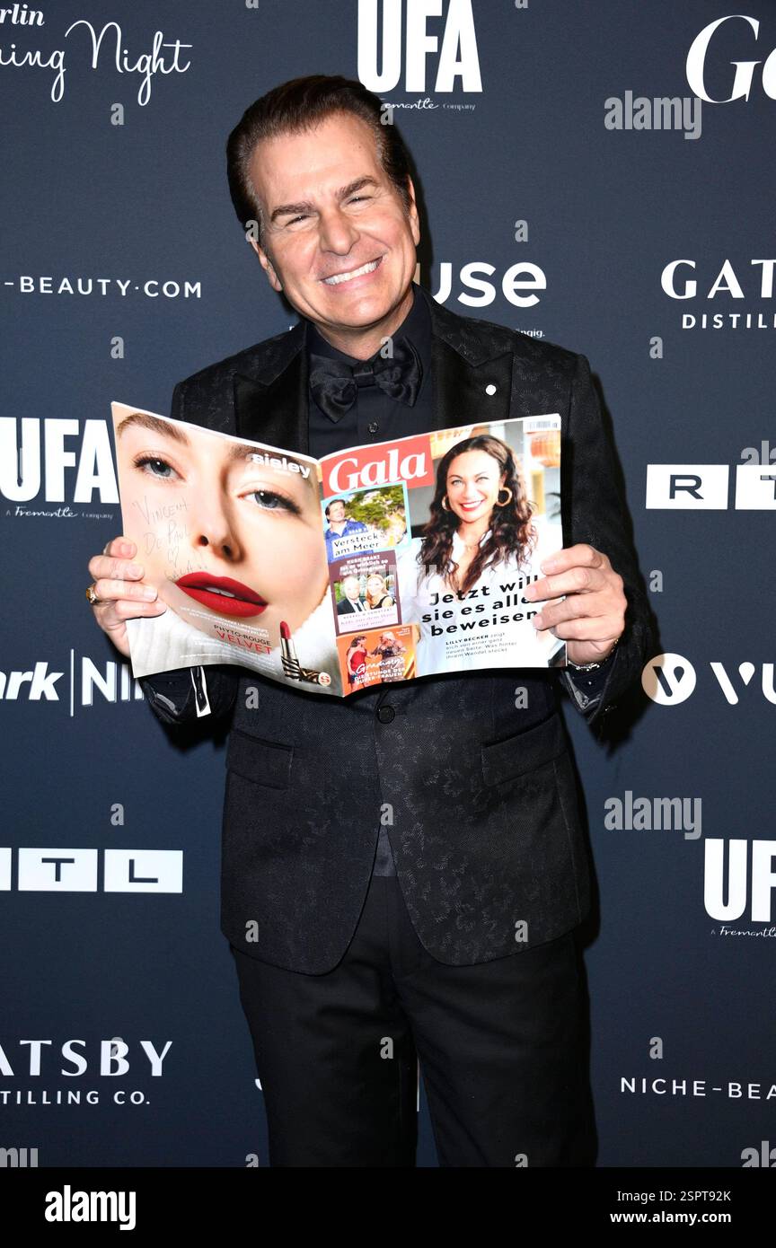 Vincent De Paul bei der Berlin Opening Night by Gala, UFA und RTL ...