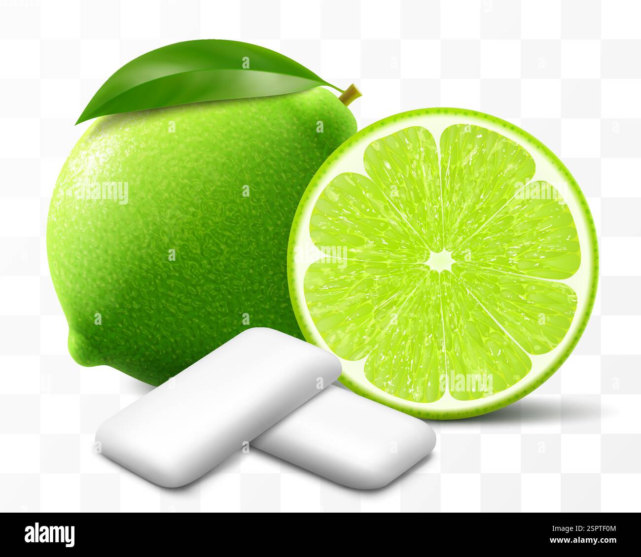 Bubble gum with an lime flavor. Pads of bubble gum spearmint for fresh ...