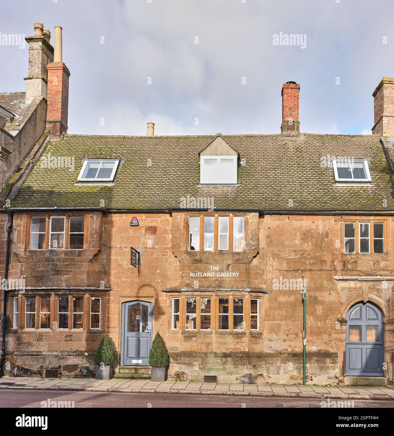 The Rutland Gallery in the market town of Uppingham, Rutland, England ...
