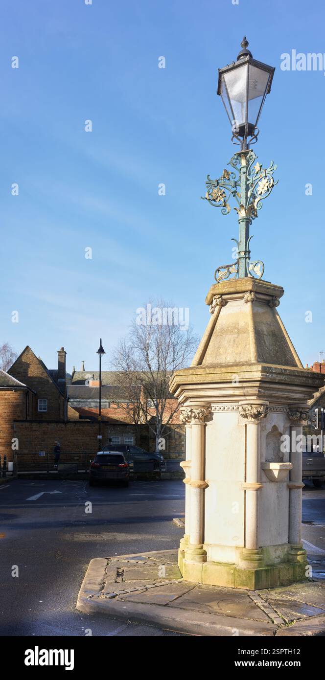 Drinking fountain with lamp, to celebrate Queen Victoria's golden ...