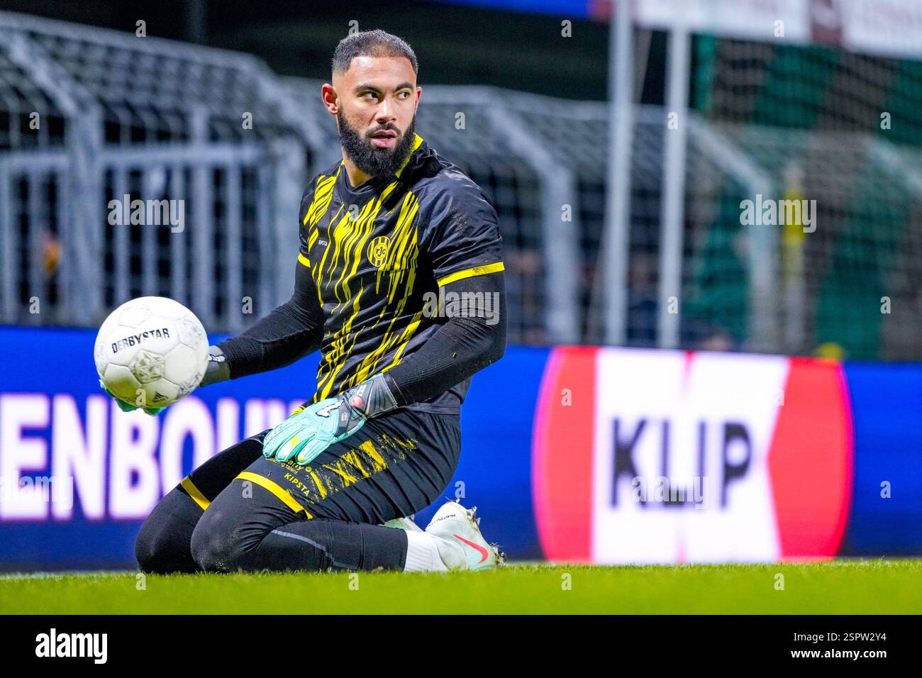 Dordrecht, Netherlands. 14th Feb, 2025. DORDRECHT, 14-02-2025, M-Scores ...