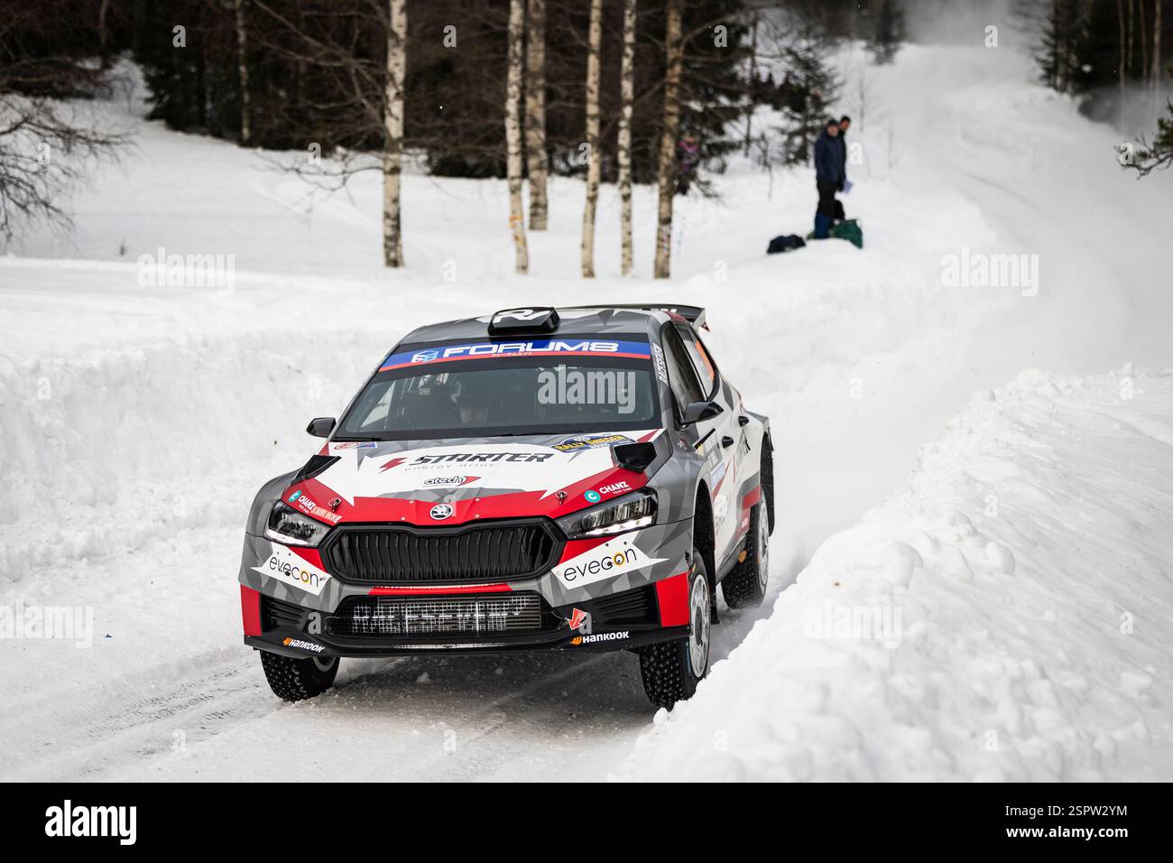 28 Robert VIRVES, Jakko VIILO, Skoda Fabia RS Rally2, action during the ...