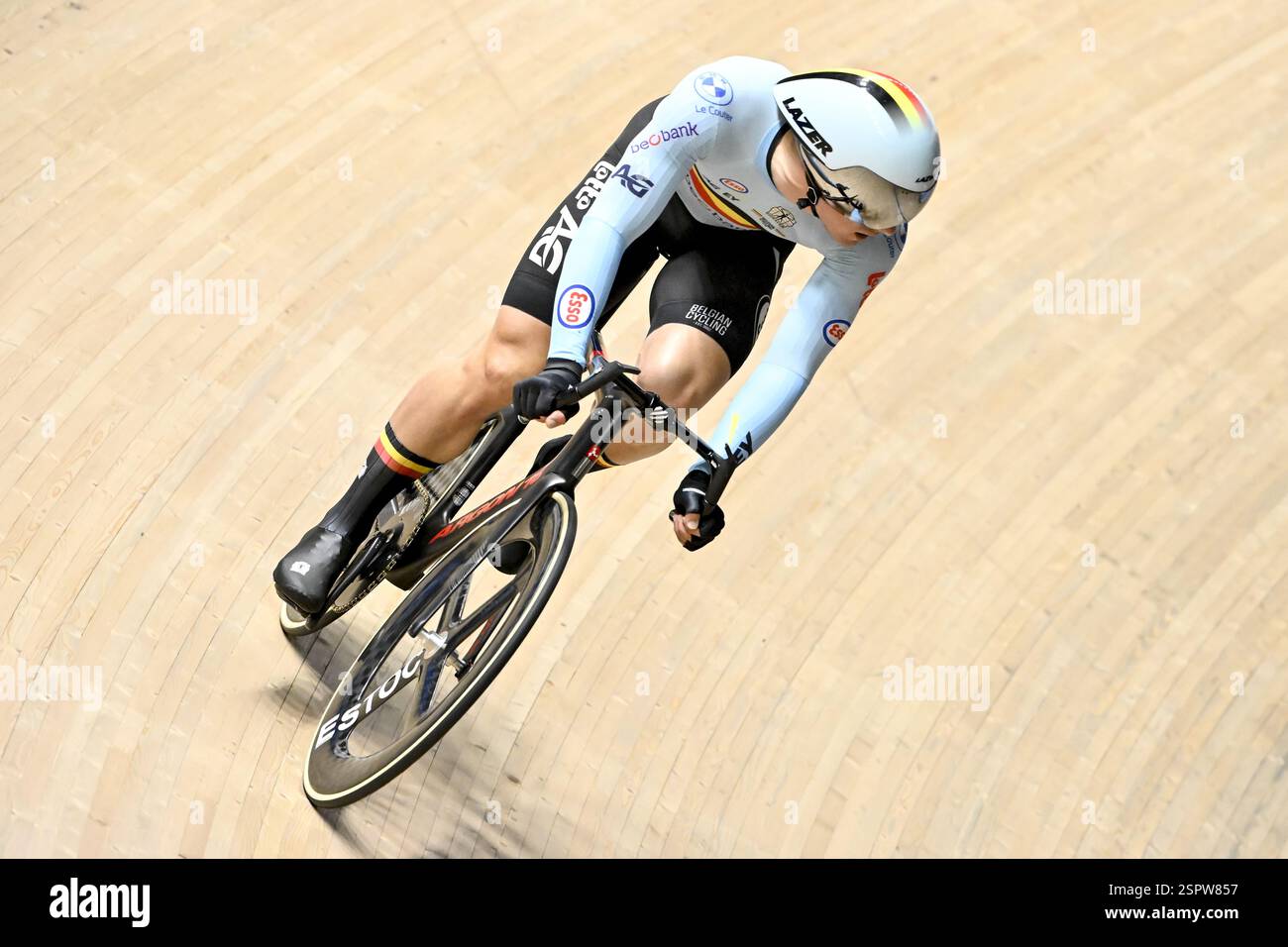 Heusden Zolder, Belgium. 14th Feb, 2025. Belgian Tuur Dens pictured ...
