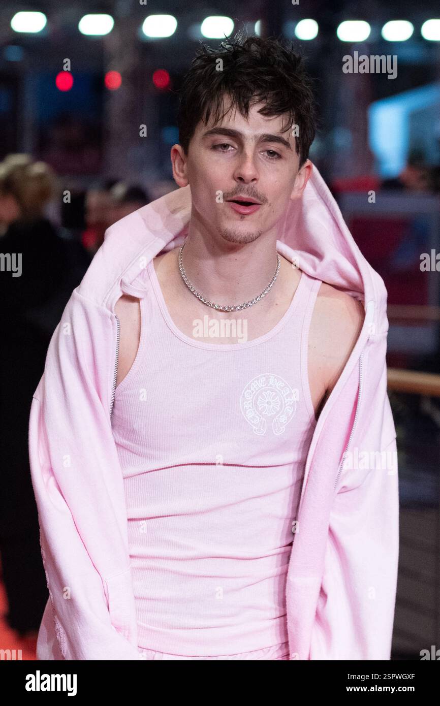 Berlin, Germany. 14th Feb, 2025. Timothee Chalamet attending the A ...
